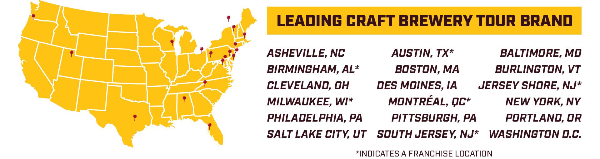 Start a Craft Brewery Tour Business - City Brew Tours Franchise